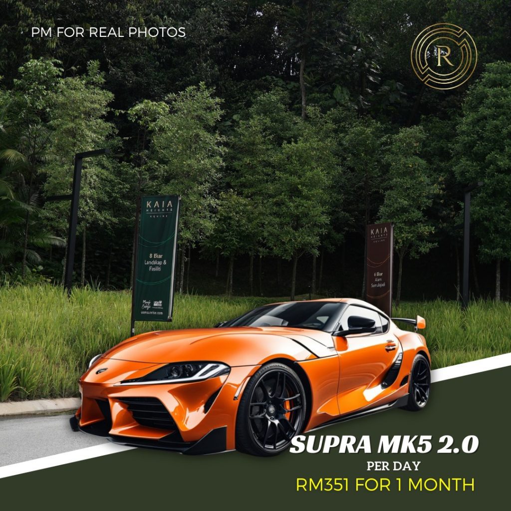 Sewa Kereta Mewah Toyota Supra Kl – Myglobal Car Rental